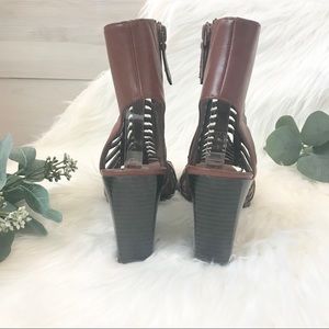 Forever 21 | Shoes | Caged Peep Toe Sandal | Poshmark